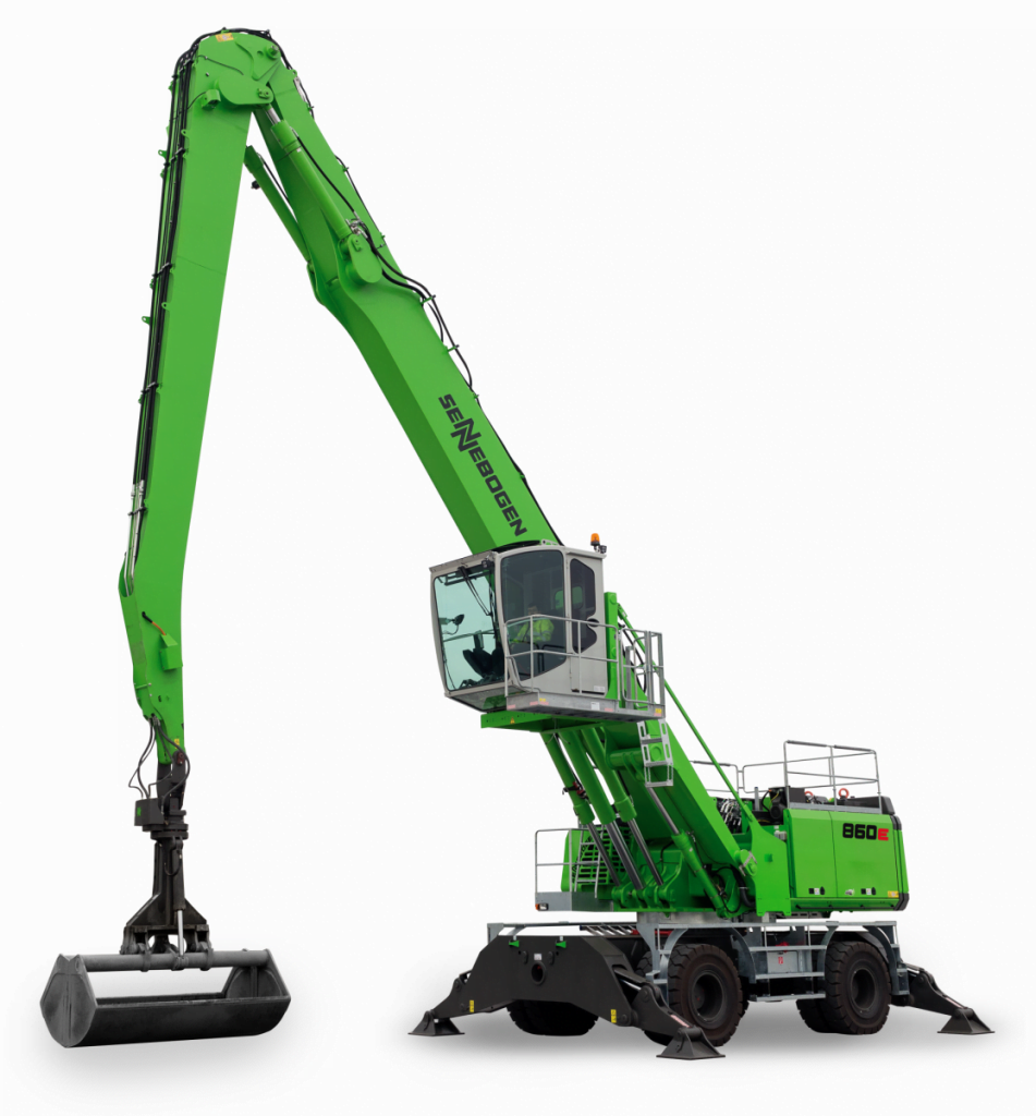 Sennebogen 860E | Korte of Lange Huur | Lansers Trio